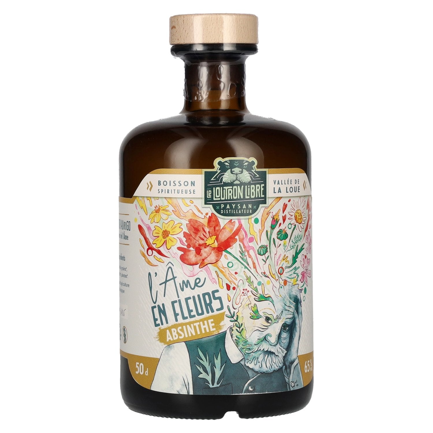 Buy Le Loutron Libre l'Ame en Fleurs Absinthe 65% Vol. 0,5l – Absinth ...