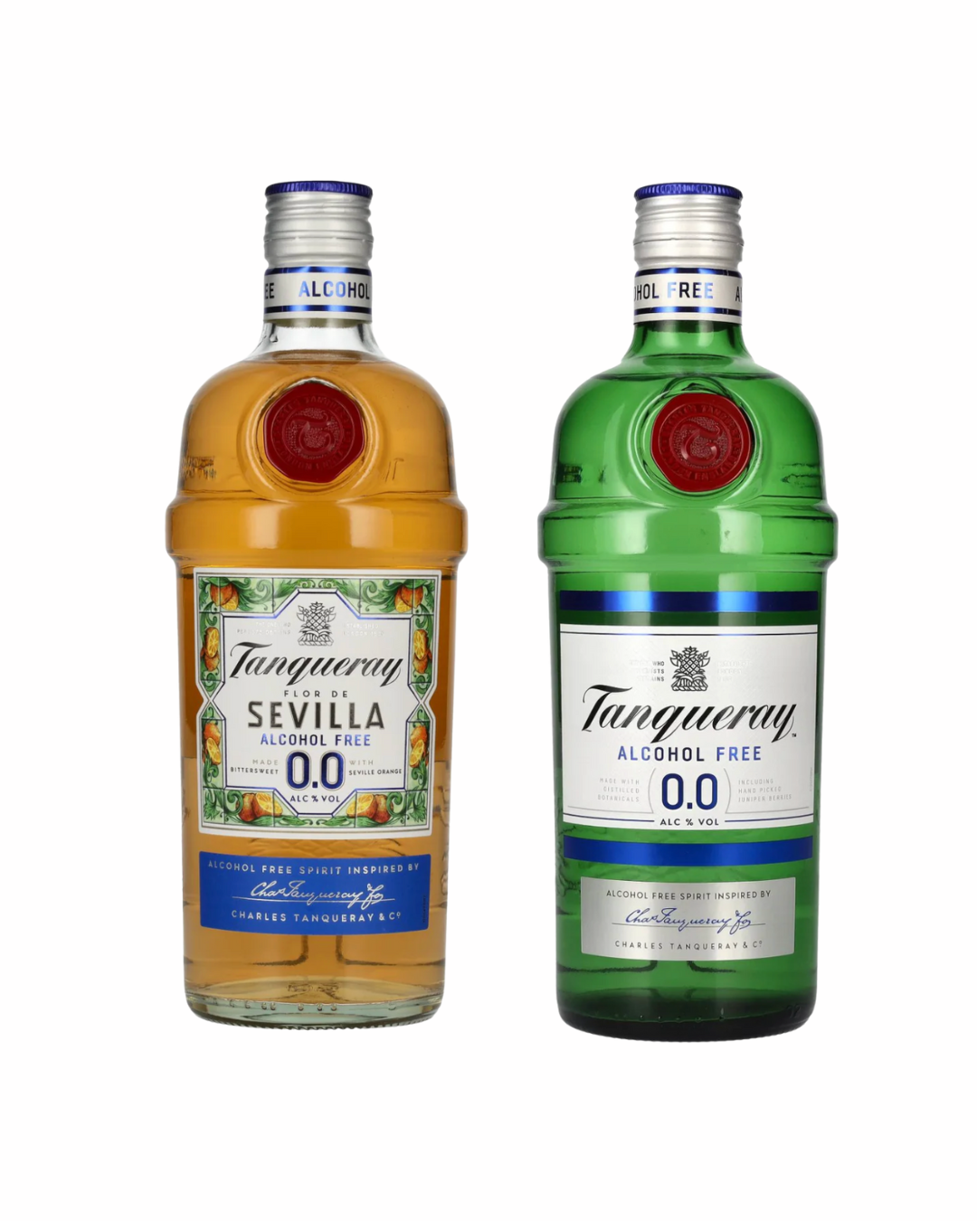 Buy Set of 2-bottle Tanqueray alcohol free 0.0 0,7l – Non alcoholic Gin ...