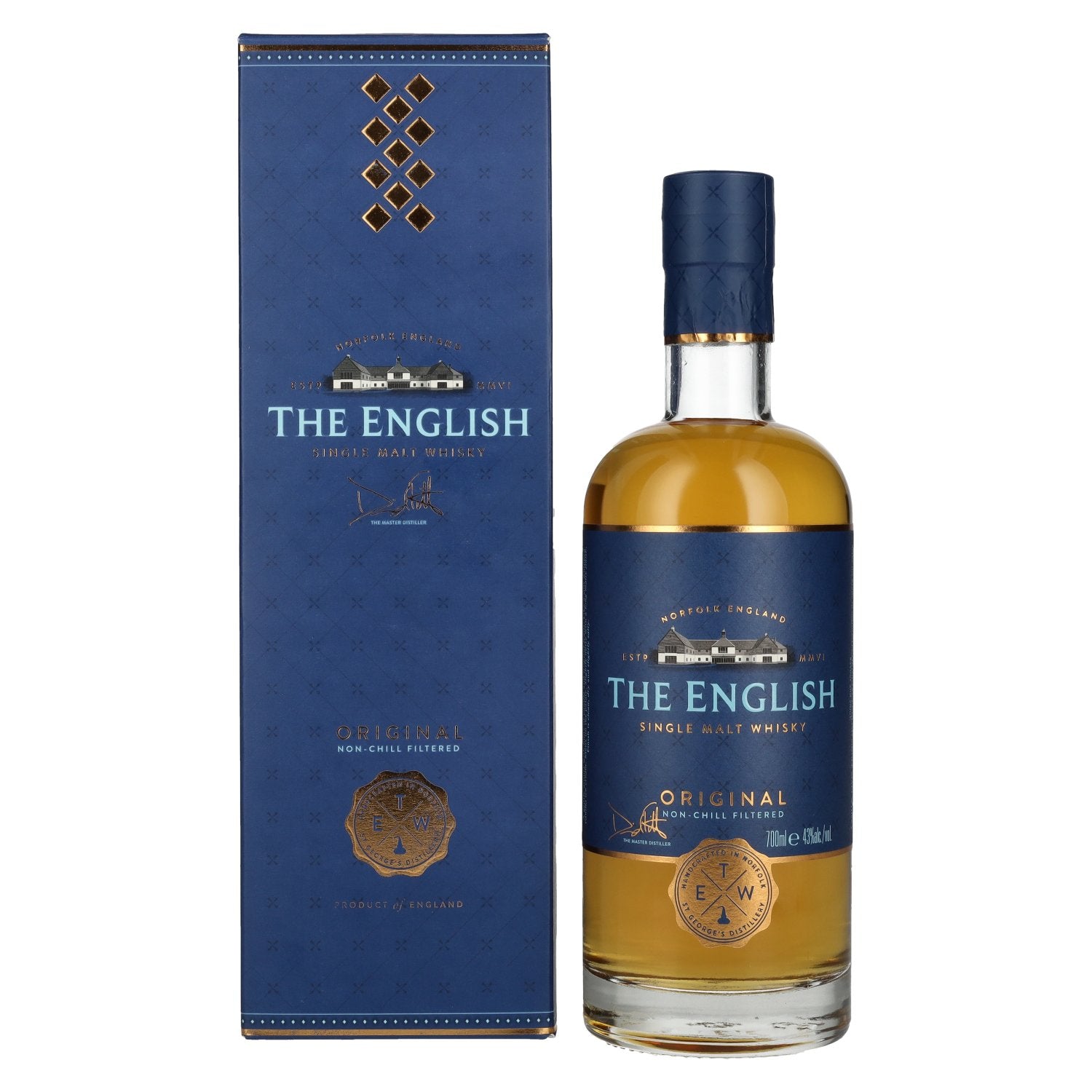 Buy The English Distillery Original Single Malt Whisky 43% Vol. 0,7l in ...