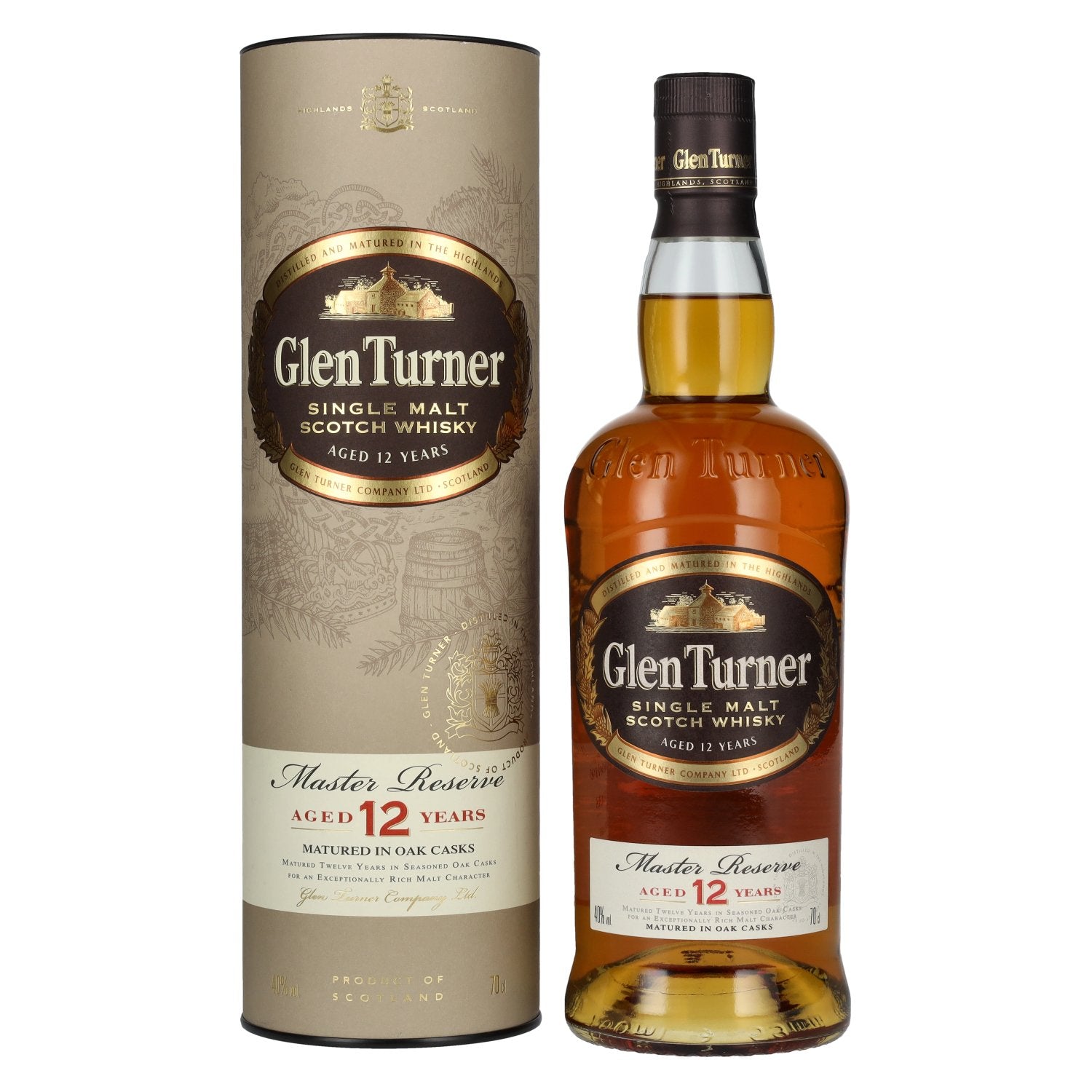 26% Off! Buy Glen Turner 12 Years Old Master Legend Single Malt Scotch Whisky 40% Vol. 0,7l in ...