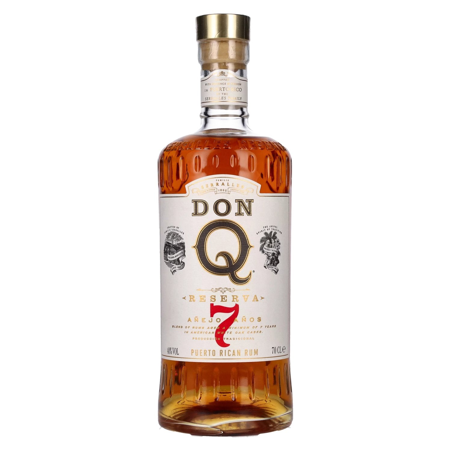 Buy Don Q RESERVA Añejo 7 Años Ron Puertorriqueño 40% Vol. 0,7l – Ron ...